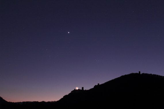 Observing the impressive brightness of Venus, the Morning and Evening Star