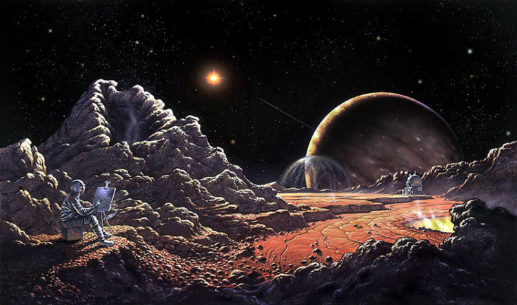 La magie du Space art