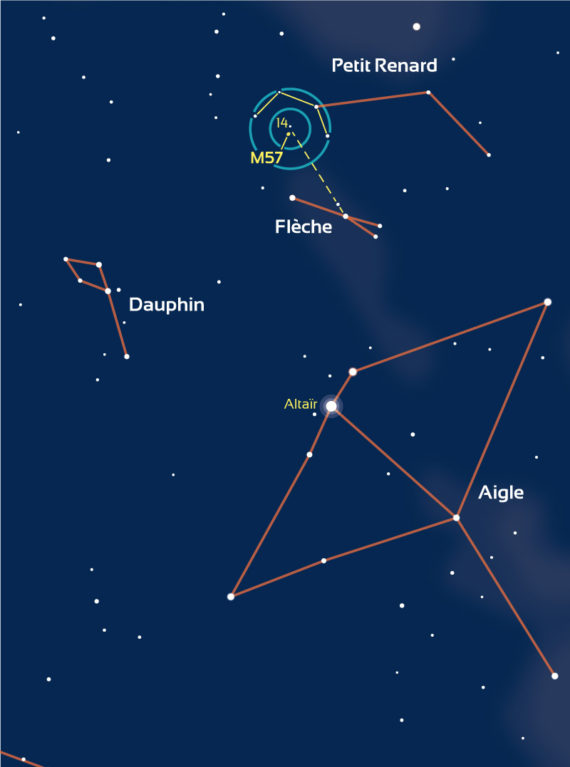 M27, la star des nébuleuses planétaires - Au télescope