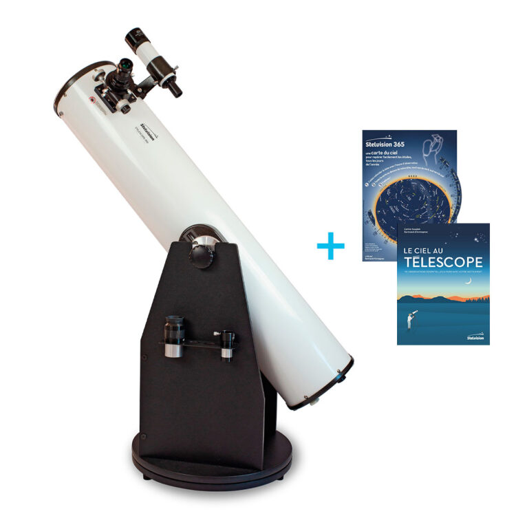 Télescope STELESCOPE 200 + carte Stelvision 365 + guide Le Ciel au ...